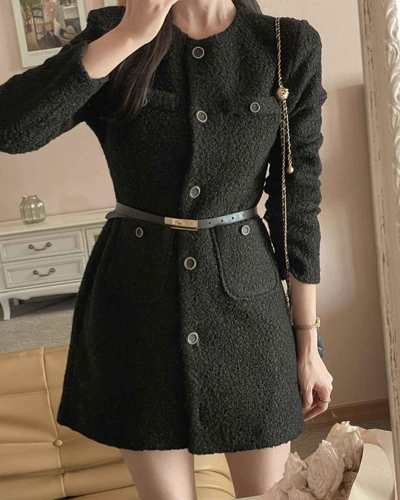 「色気ムンムンじゃん。。。」【DHOLIC】彼の心を鷲掴みにする♡「冬モテワンピース」 - 【ftn】