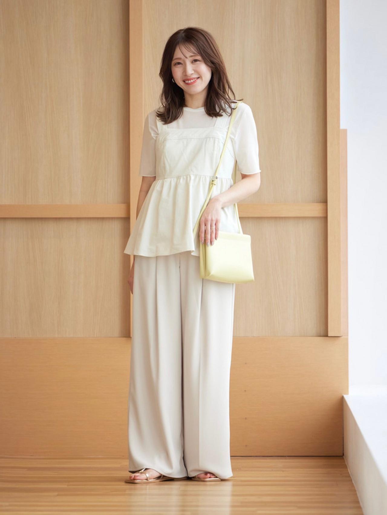 コスパ良くてビビる！【GU】イロチ買い推奨♡「990円シアーT」 - 【ftn】