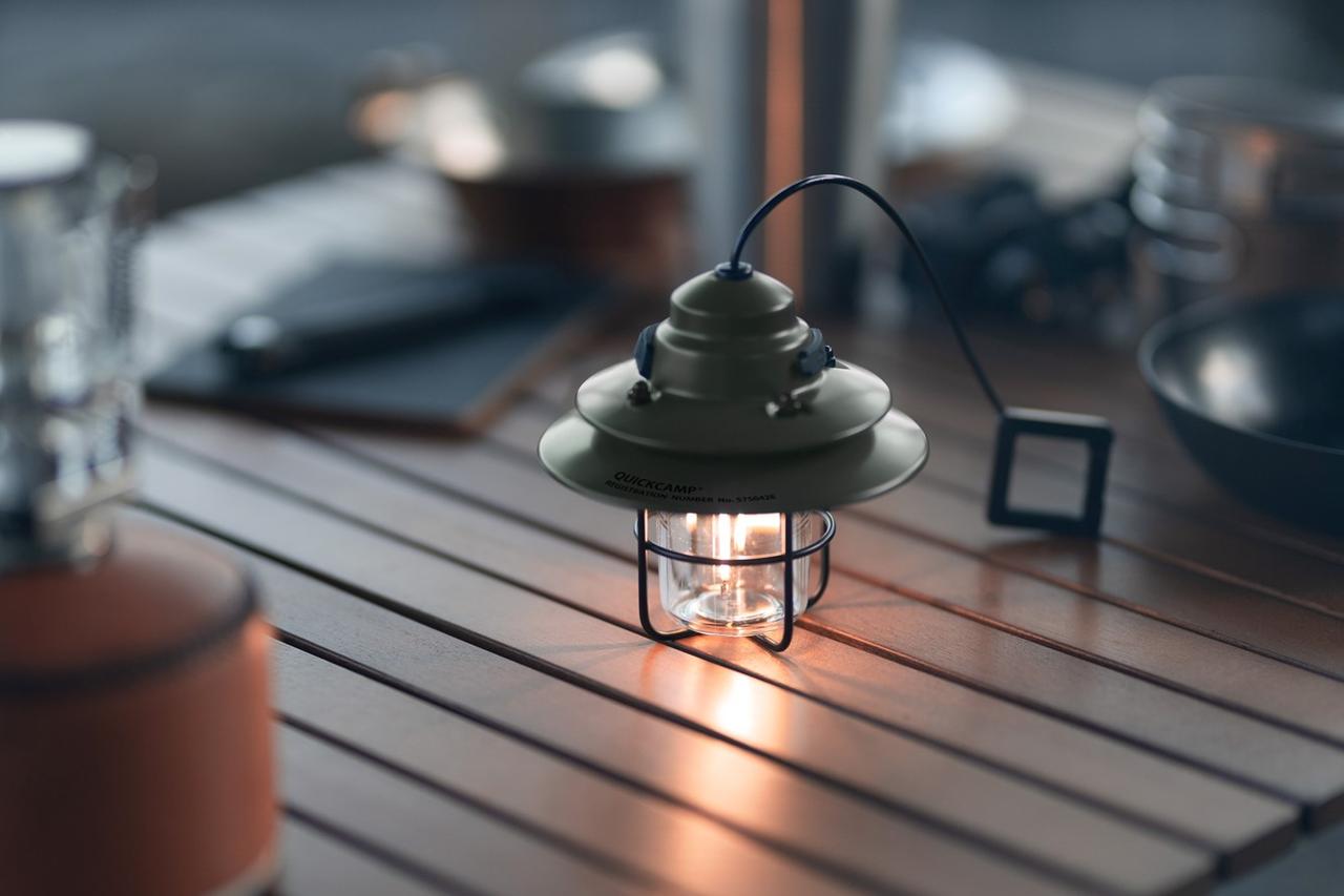 QUICKCAMP(クイックキャンプ),フォルムがお洒落な小型LEDランタンを発売！ (2/2) - ハピキャン｜キャンプ・アウトドア情報メディア