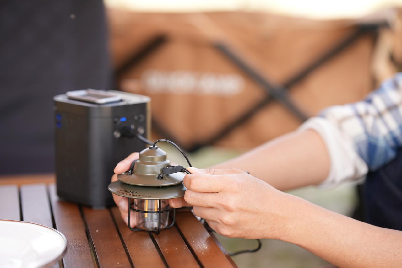 QUICKCAMP(クイックキャンプ),フォルムがお洒落な小型LEDランタンを発売！ (1/2) - ハピキャン｜キャンプ・アウトドア情報メディア