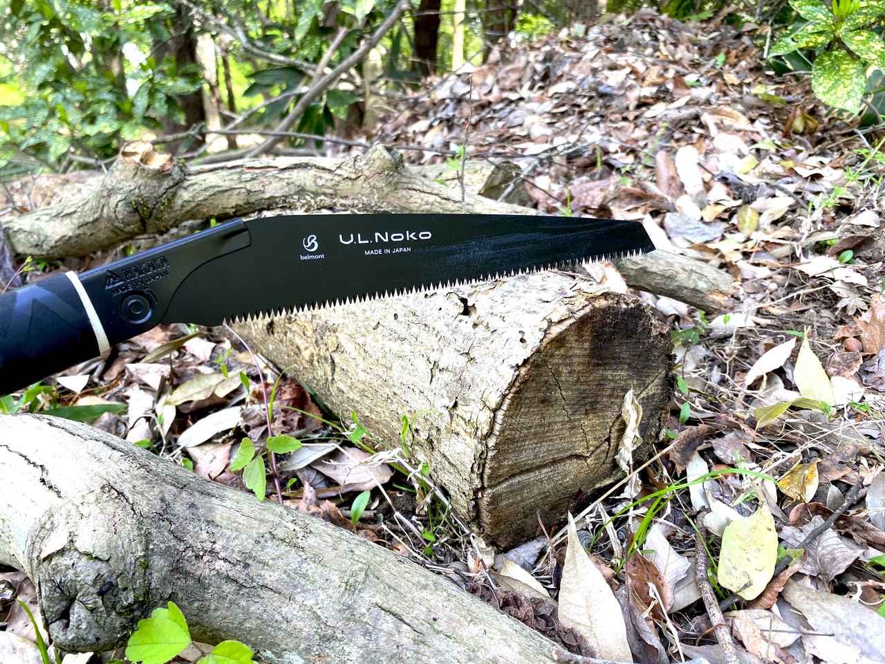 総重量180gって軽すぎ！待望のULノコギリ『ベルモント／U.L.Noko』は切れ味も抜群なんです (1/2) - ハピキャン｜キャンプ・アウトドア情報メディア