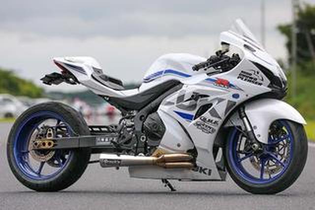 KIUCHI Spl. GSX-R1000(スズキ GSX-R1000)ストリートスタイルを維持しつつドラッグの速さを追う - 株式会社モーターマガジン社