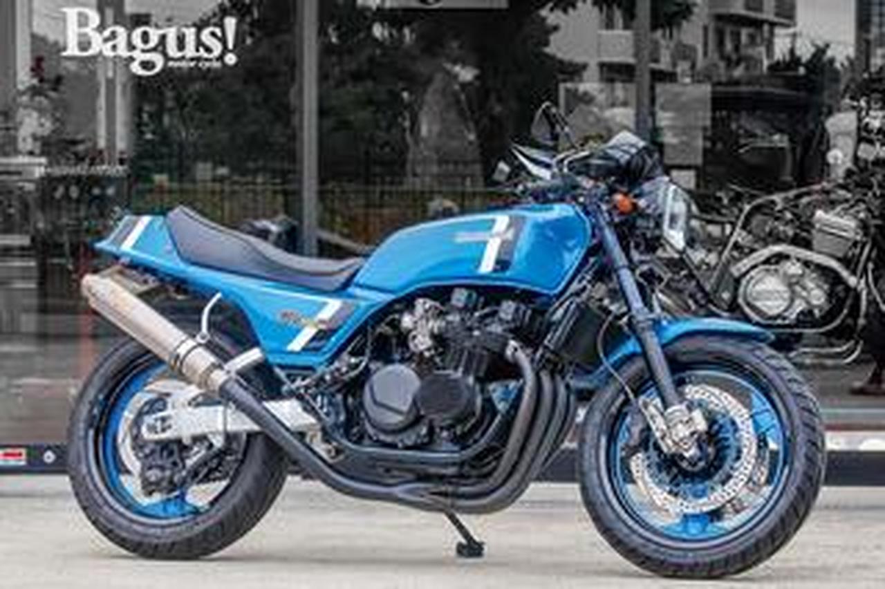 バグースモーターサイクル Z550GP(カワサキ Z550GP)空冷モノサスミドルが受ける確実なスープアップ【Heritage&Legends】 - 株式会社モーターマガジン社