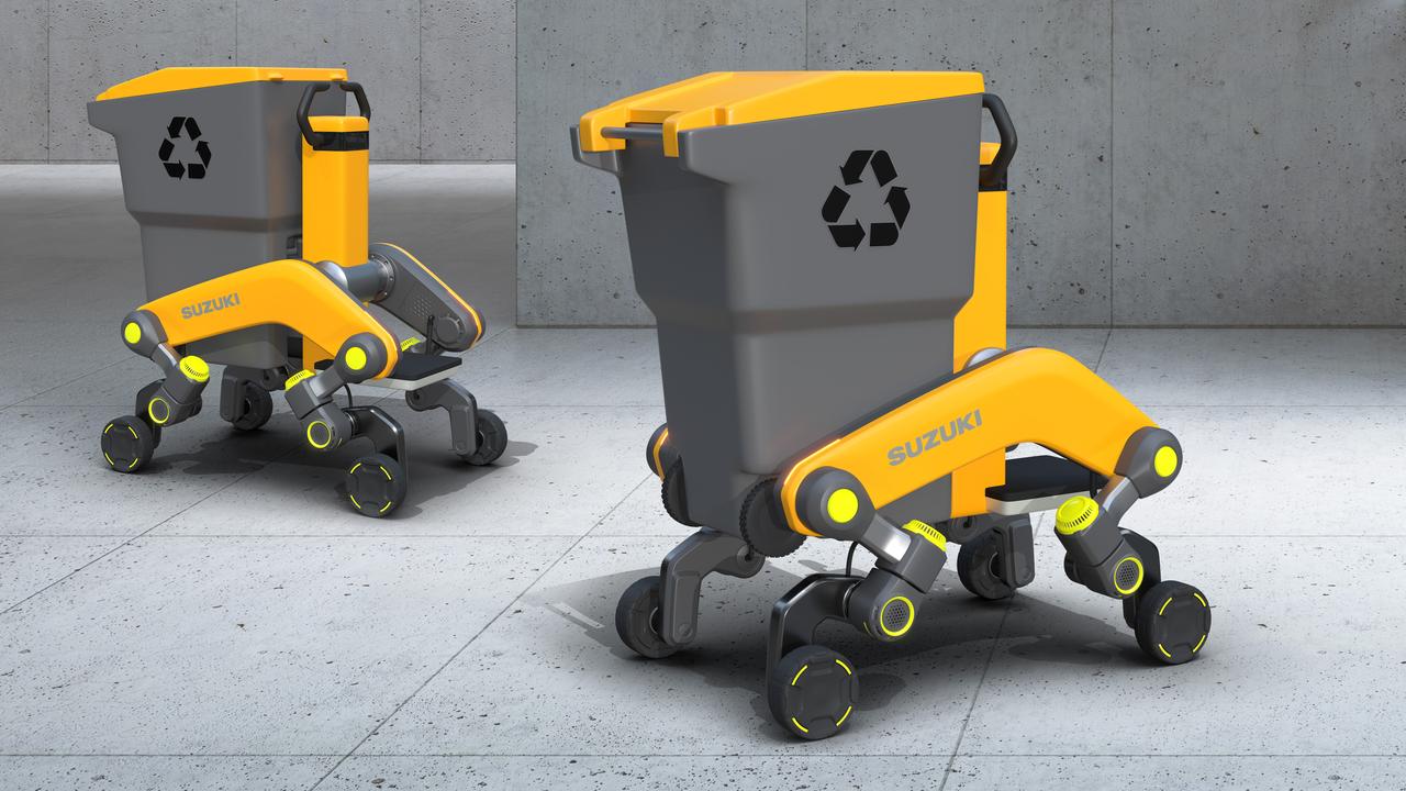 これは、ロボ……？SFすぎるスズキの参考出典モデル『MOQBA』は階段も登れるって!?【スズキのバイク！ の耳よりニュース／JAPAN ...