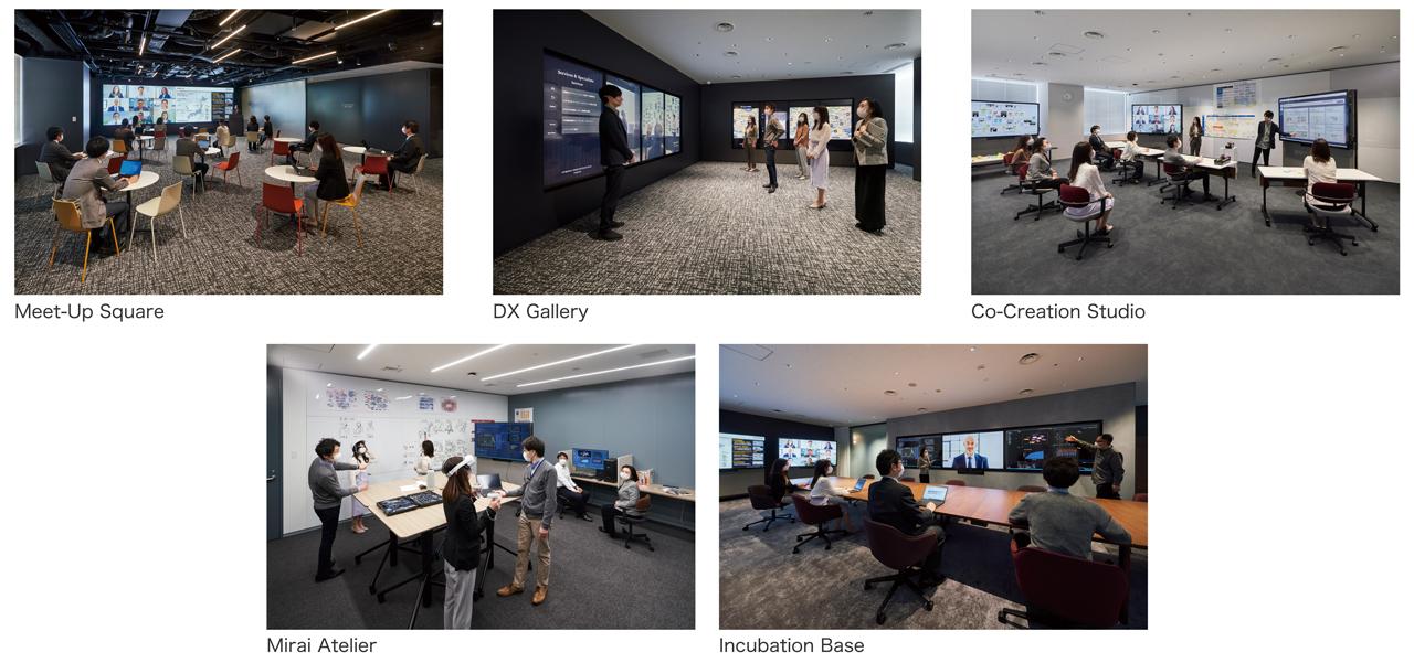 知恵とアイデアのかけ算でDXを加速させる協創の交差点 Lumada Innovation Hub Tokyo - Digital Evolution Headline:日立