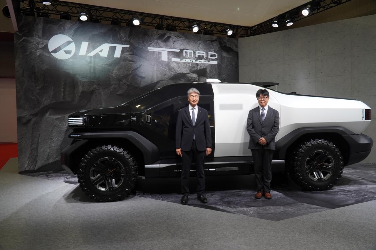 規格外の巨大ピックアップトラックが日本上陸 !? ヤマト・インダストリーの新星EVブランド「JEMY」に注目！ - スマートモビリティJP