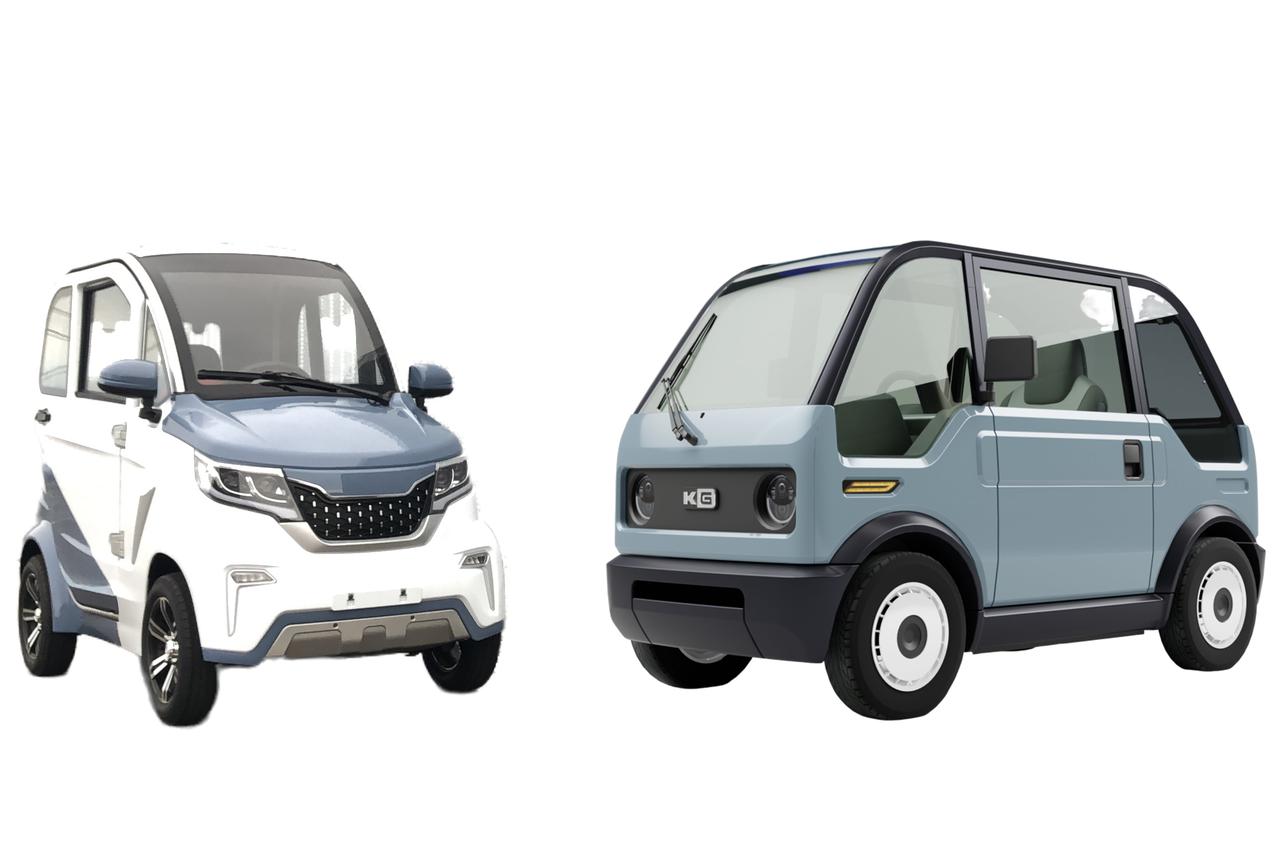 【試乗記】65万円の原付ミニカー「EV-eCo」に乗ってみた！ 大胆に割り切った1人乗りの超小型EV (1/3) - webオートバイ