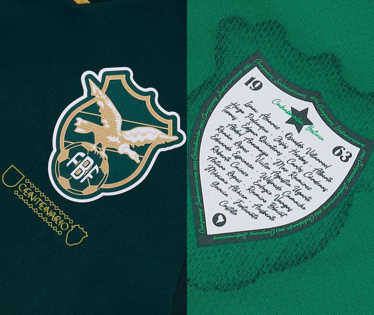 日本代表と対戦のボリビア、2つの最新ユニフォーム！「100周年記念」の優雅なデザイン - Qoly-Sports＆the Style